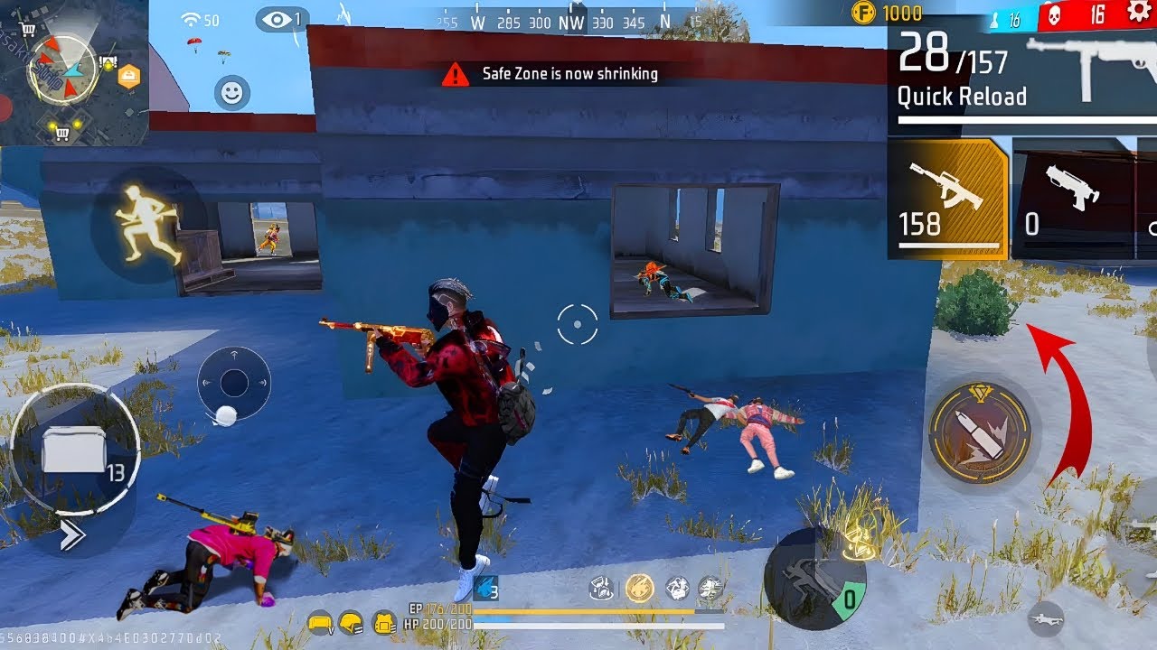 "Last Zone Madness!" 🤯 | Solo vs Squad Full Gameplay - Garena Free Fire ...