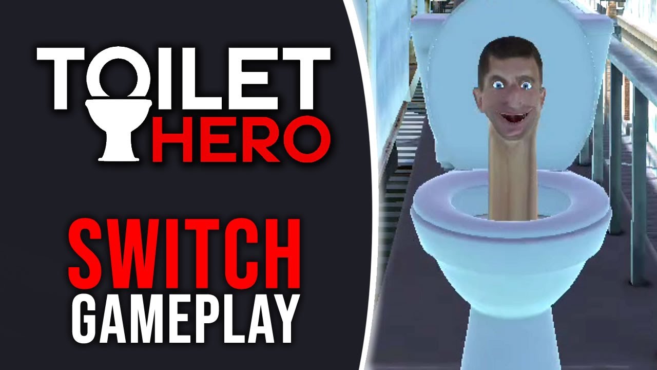 Toilet Hero - Nintendo Switch Gameplay - YouTube