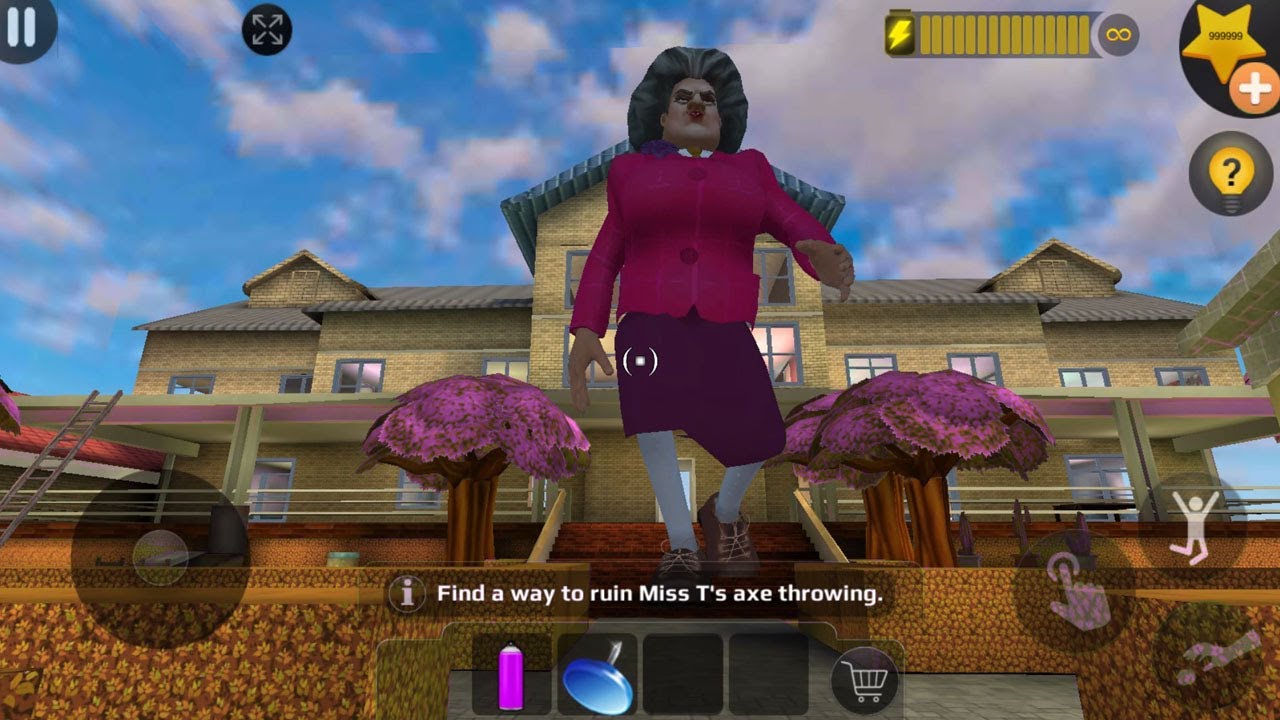 Giant Miss T Epic Autumn Chapter Scary Teacher 3D Update Game - YouTube