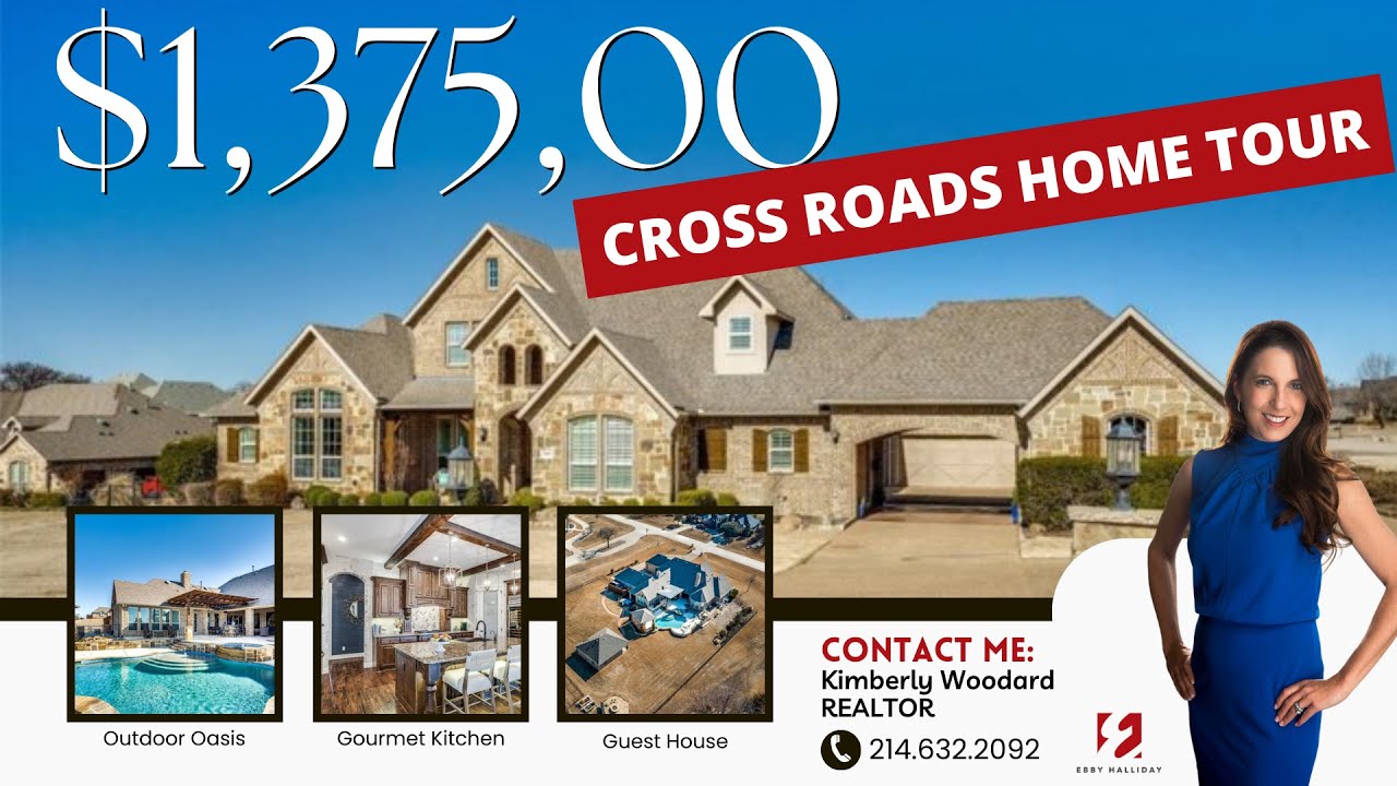 Texas Living at Its Finest: Take a Luxury Home Tour in Cross Roads, TX ...