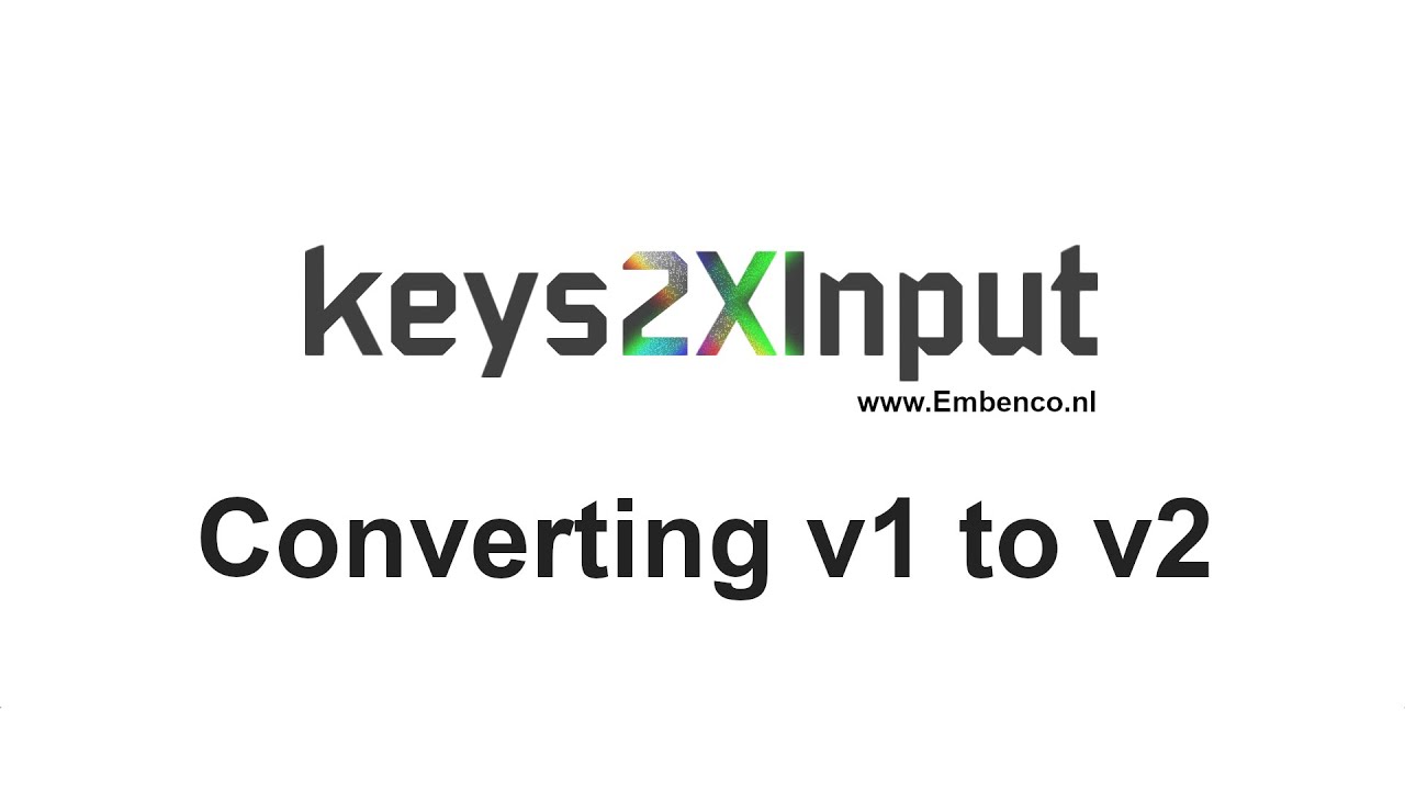 Keys2xinput V1