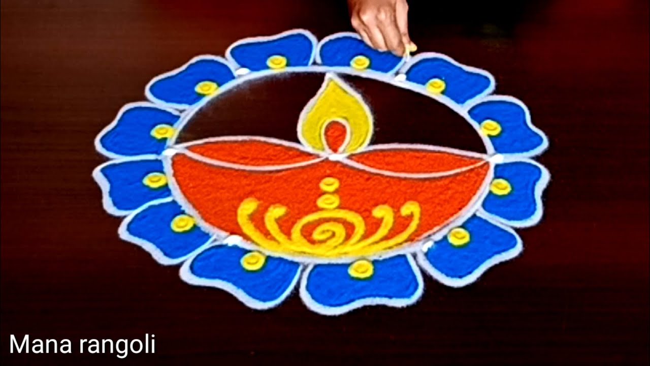 Diwali special rangoli designs/Deepavali muggulu designs/Diwali kolams ...