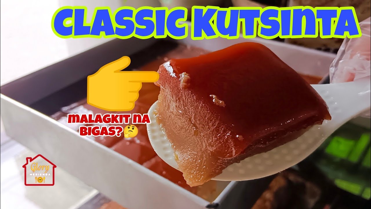How to make Classic Kutsinta? Kakanin - YouTube