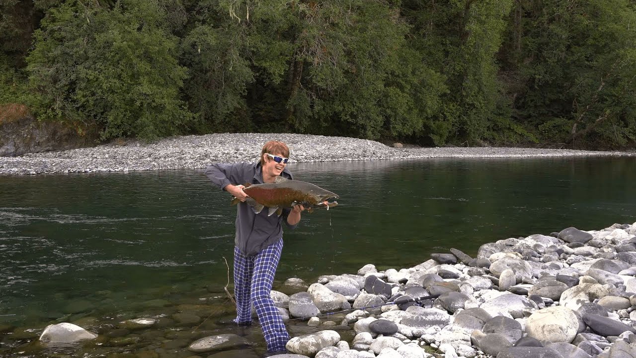 Epic King Salmon Caught on Camera - Fishing in Olympic National Forest ...