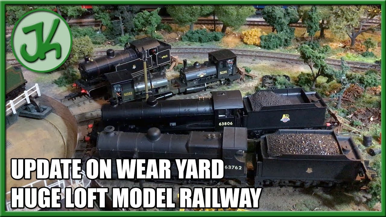 Update on Wear Yard Loft Model Railway - YouTube