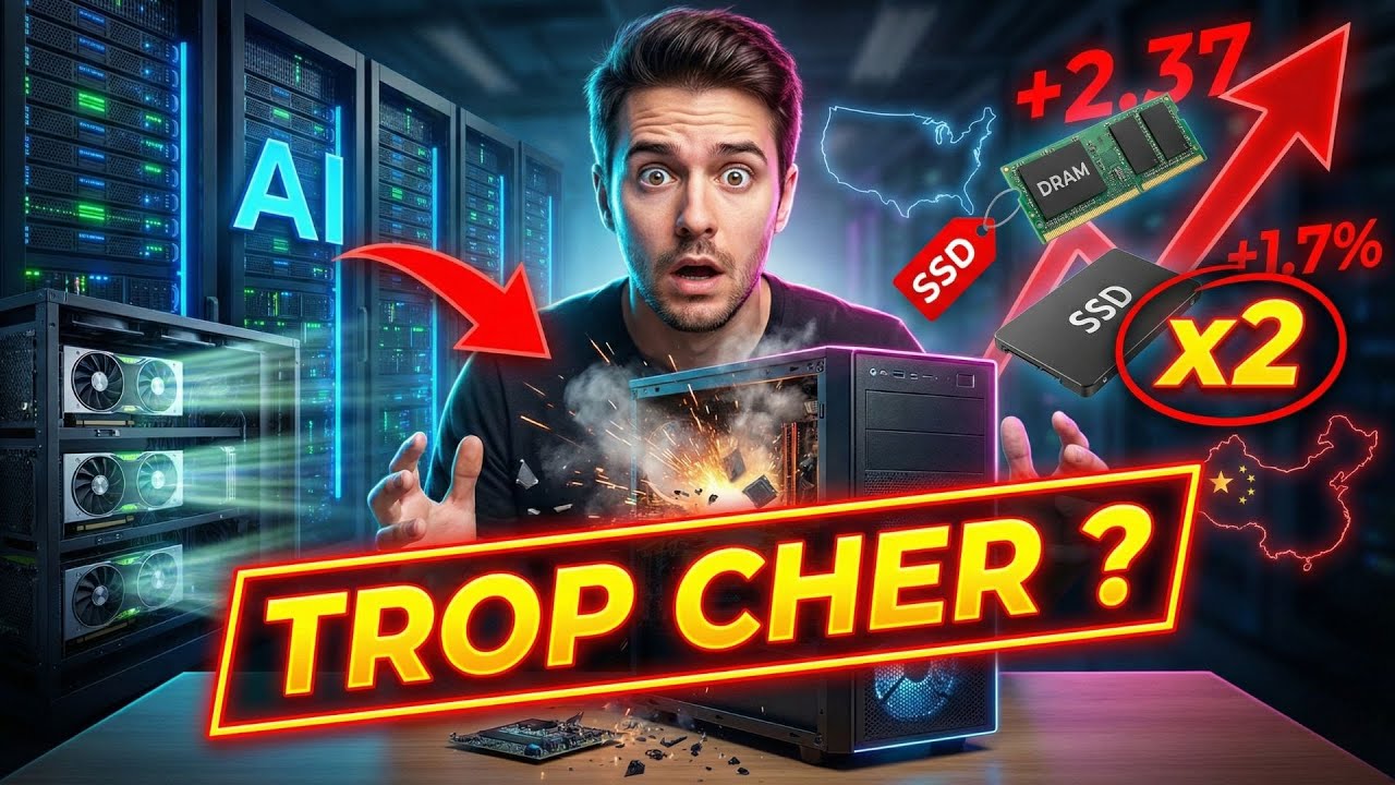 2026 L’IA VA FAIRE EXPLOSER LE PRIX DE VOTRE PC - YouTube