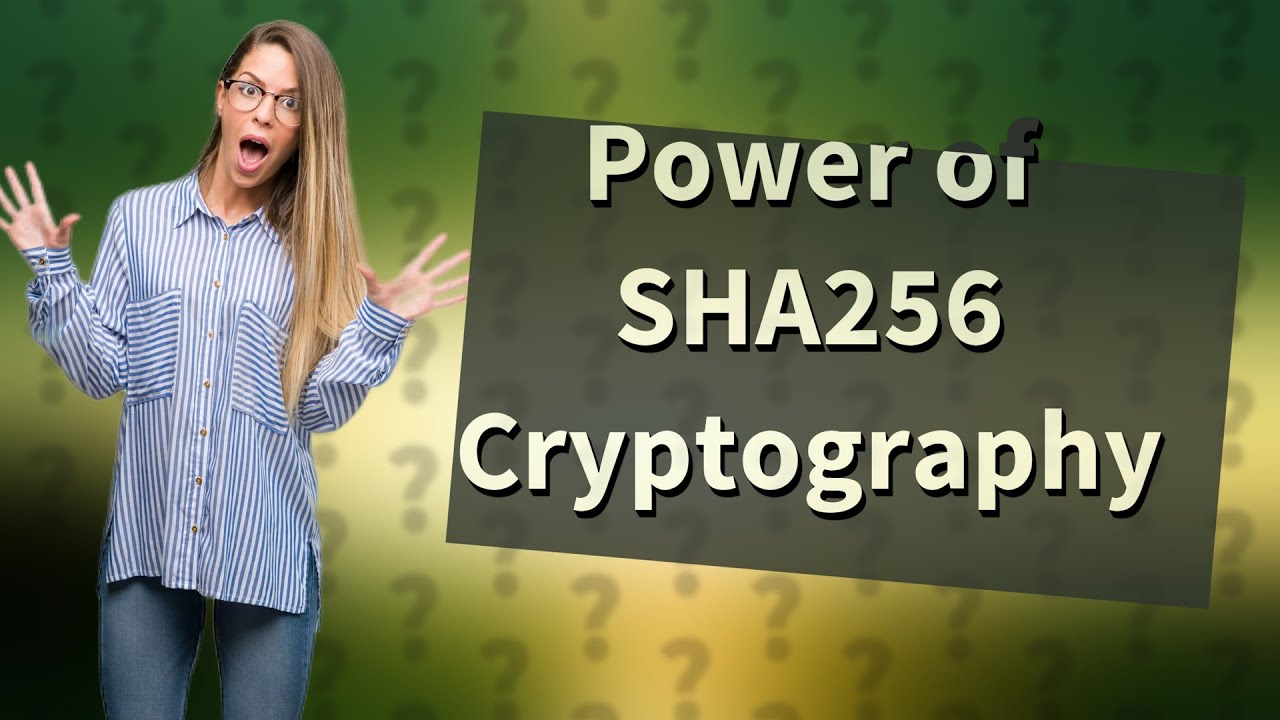 How Does Sha256 Cryptography Secure The Bitcoin Blockchain Youtube
