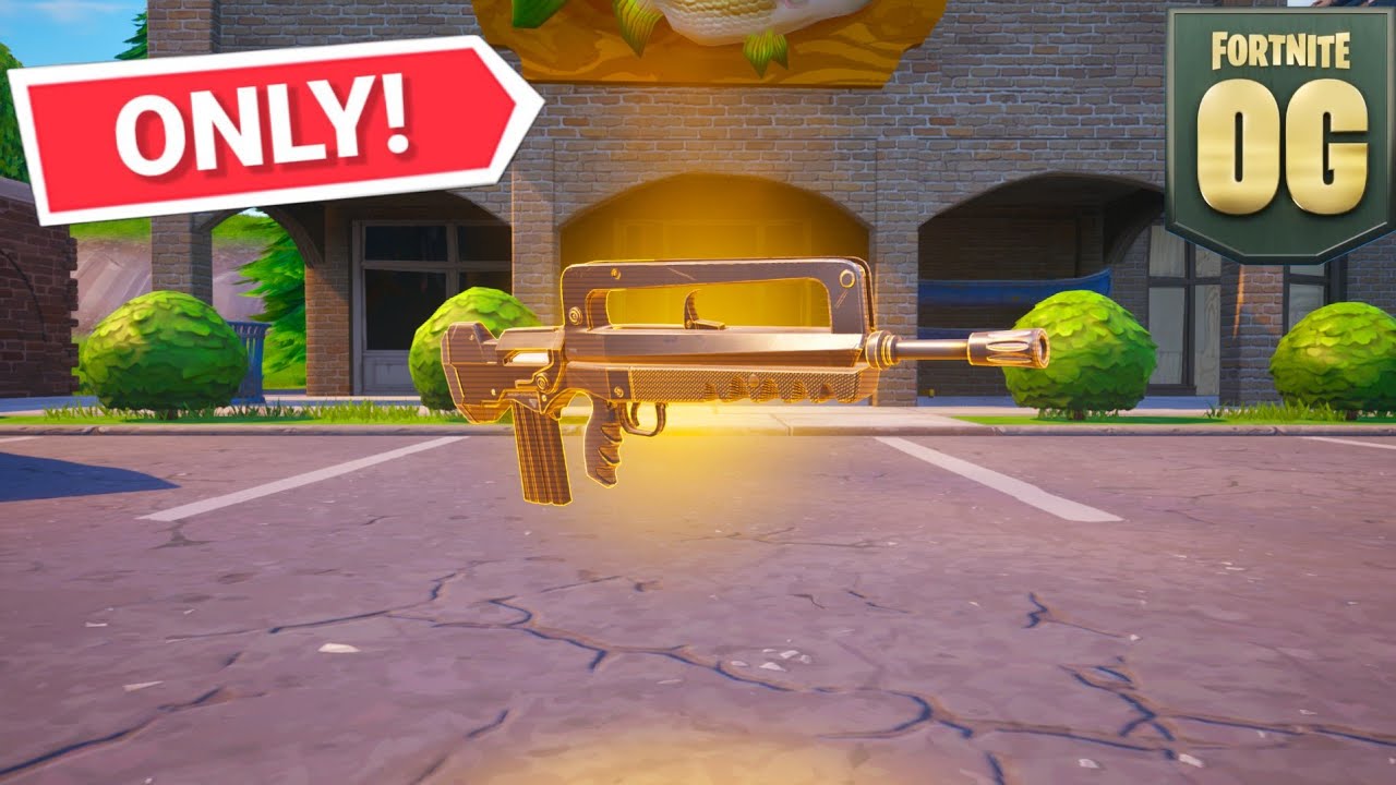 The Burst Assault Rifle Only Challenge... - YouTube