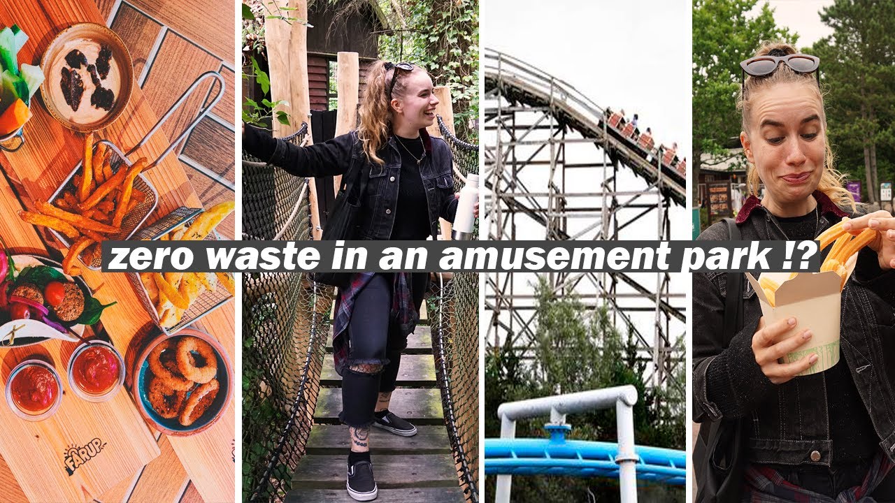 ZERO WASTE IN AN AMUSEMENT PARK? // vlog + sustainable tips for ya ...