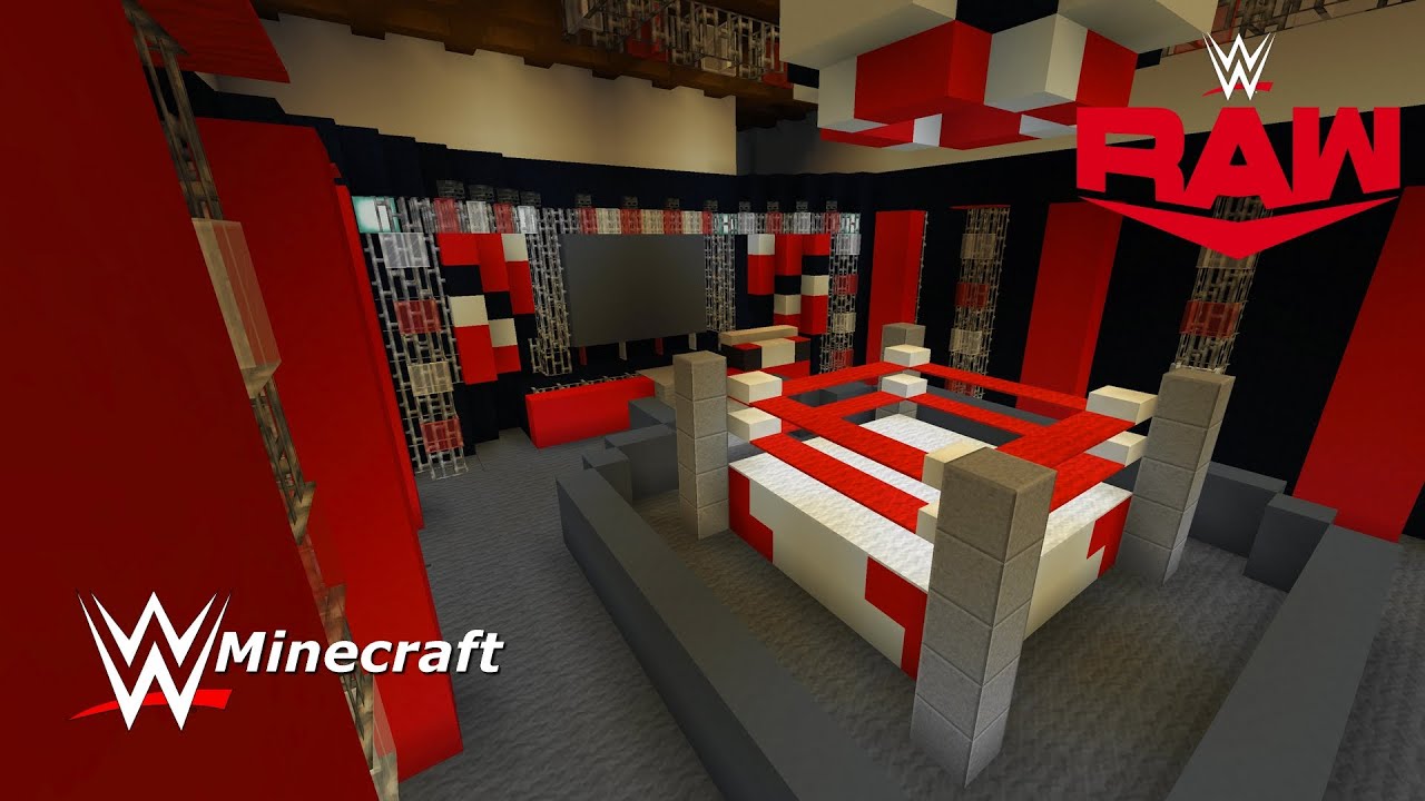 WWE : Minecraft [Raw Performance Center] + (Download Link /PC/MCPE ...