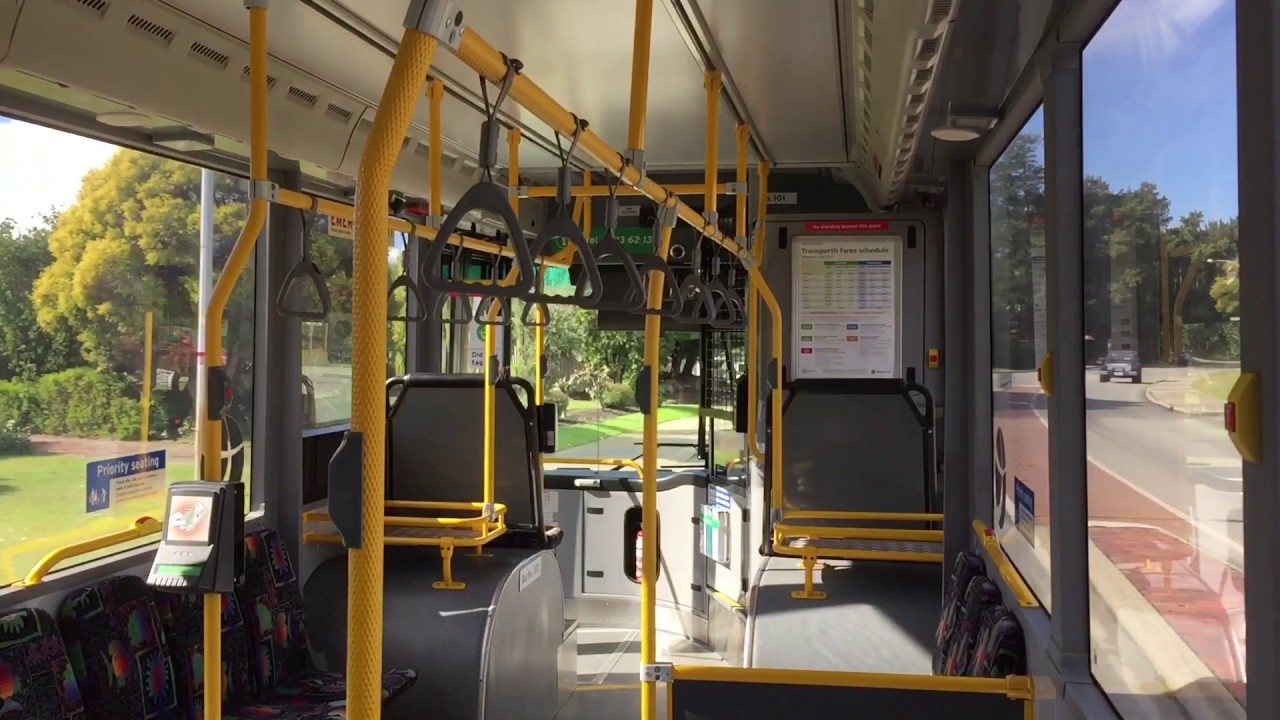 Transperth TP0101 - Mercedes-Benz OC500LE CNG (ZF) - YouTube