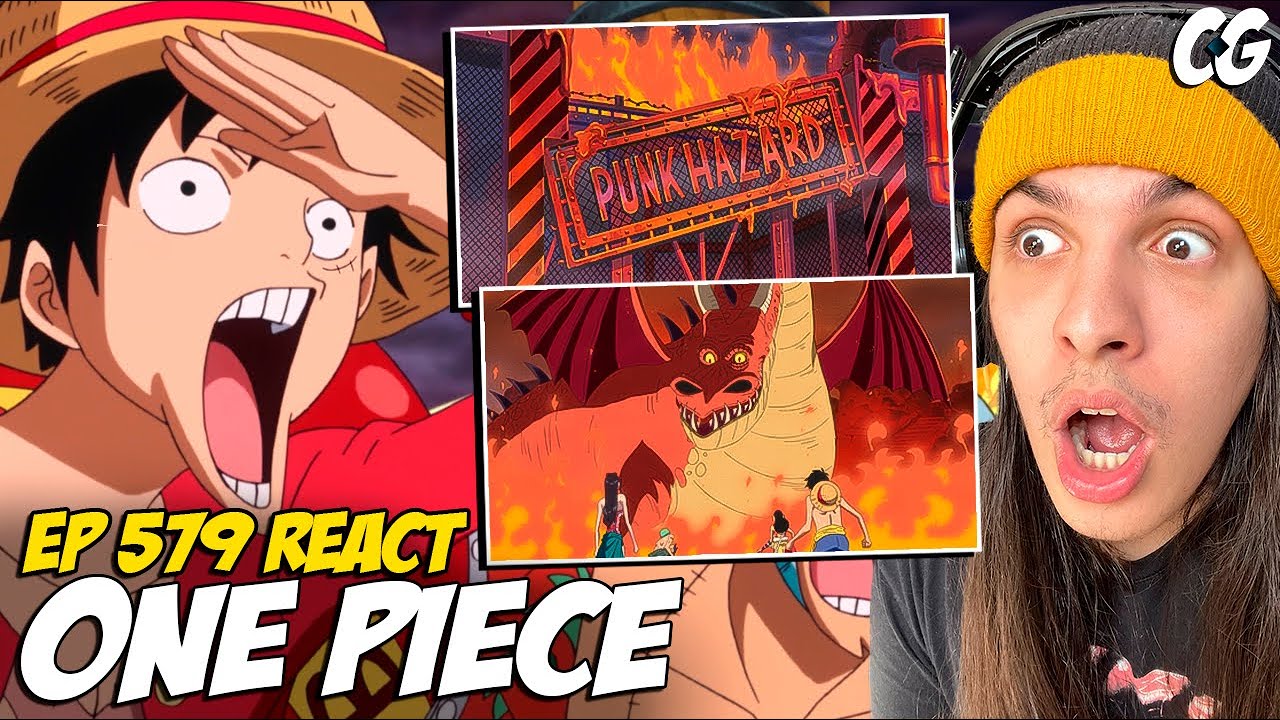 CHEGARAM EM PUNK HAZARD! - React One Piece EP 579 - YouTube