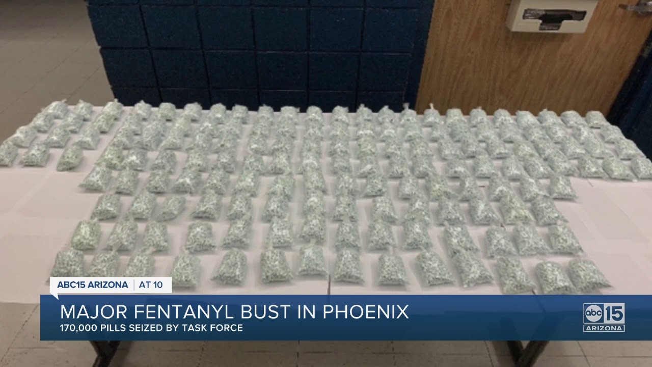 Phoenix PD: $3 million in fentanyl pills seized in major bust - YouTube