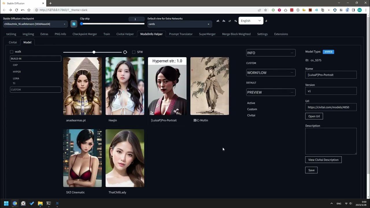 Civitai Helper 2: Model Helper - UI Demo - YouTube