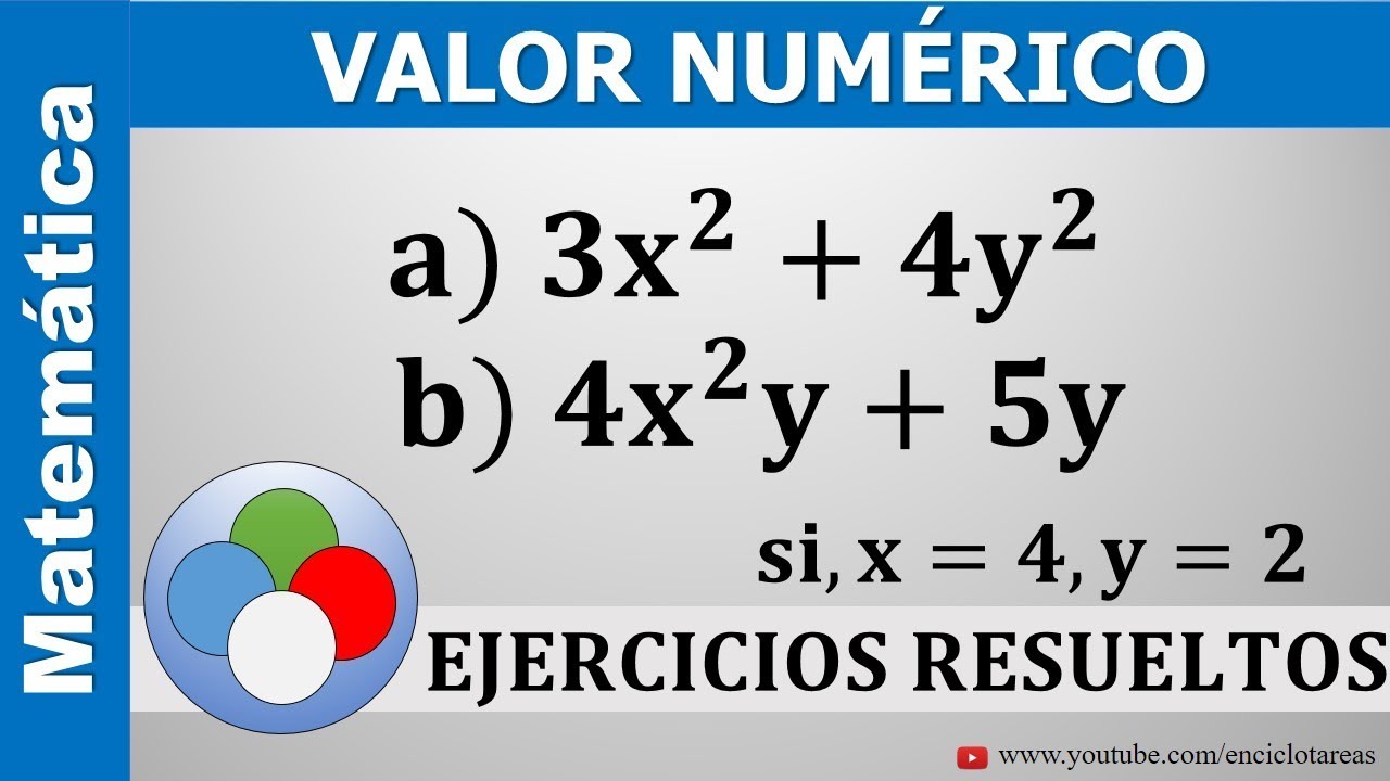 VALOR NUMÉRICO - Ejercicios Resueltos - P.2 - YouTube