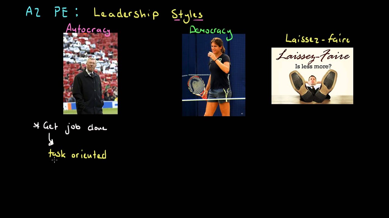 A2 PE - Leadership Styles Short - YouTube