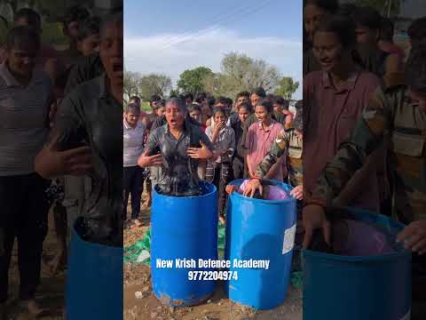 Commando girls ice bath 🔥😱 #army #indianmilitary #motivation #indianmilitary #ice #icebath #viral