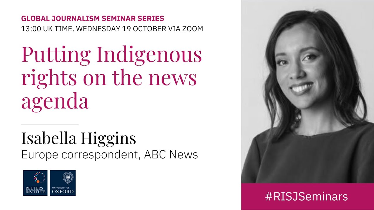 Putting Indigenous rights on the news agenda - YouTube
