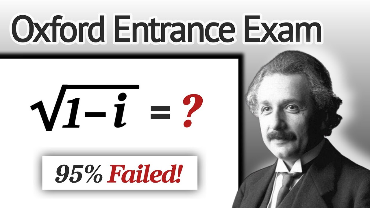 Can you solve this? || iota maths problem || Oxford entrance exam ...