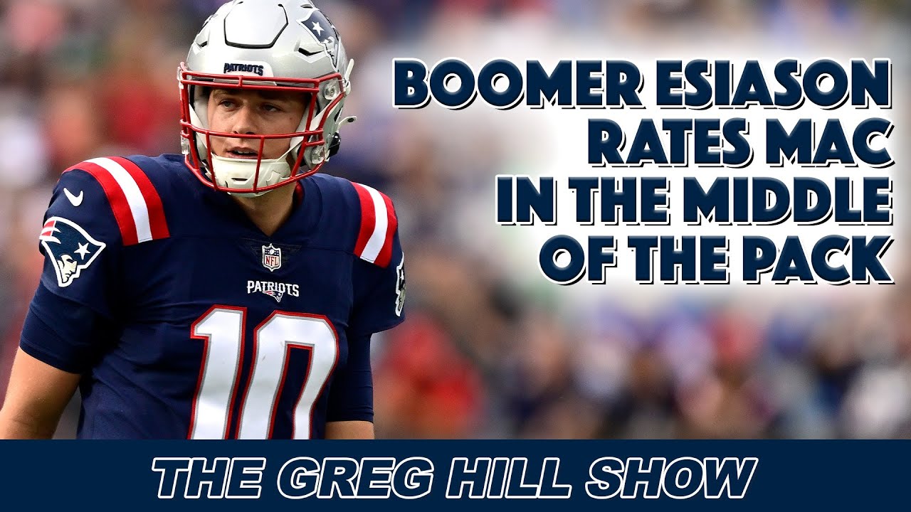 Boomer Esiason Sees Mac Jones’ Falling Behind His 2021 Draft Class ...