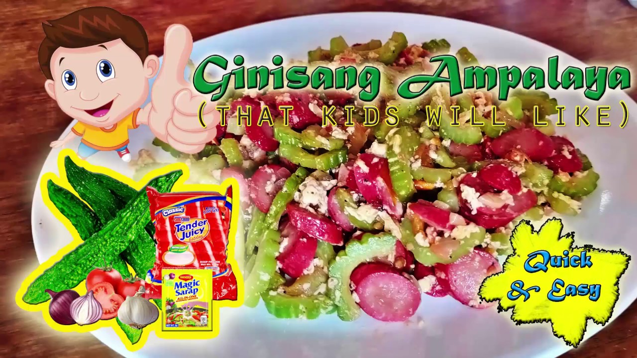 How to cook Ginisang Ampalaya (Kids Will Love) | Cheapest Delights ...