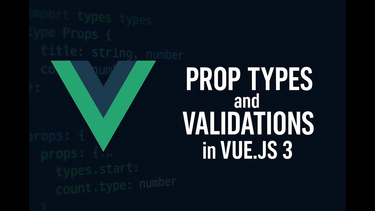 29 Props Type And Validation In Vuejs 3 Vue Js 3 Tutorial In Hindi Vue Js 3 Tutorial 7181