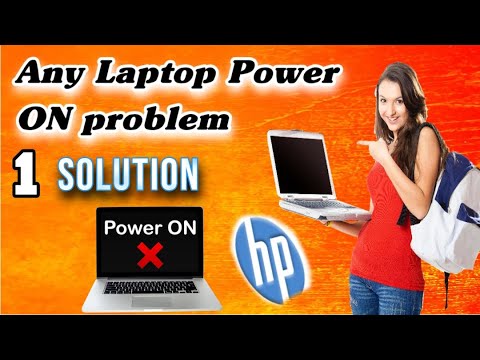Laptop not power on only lights blinks||screen off #tech #tricks #pc # ...