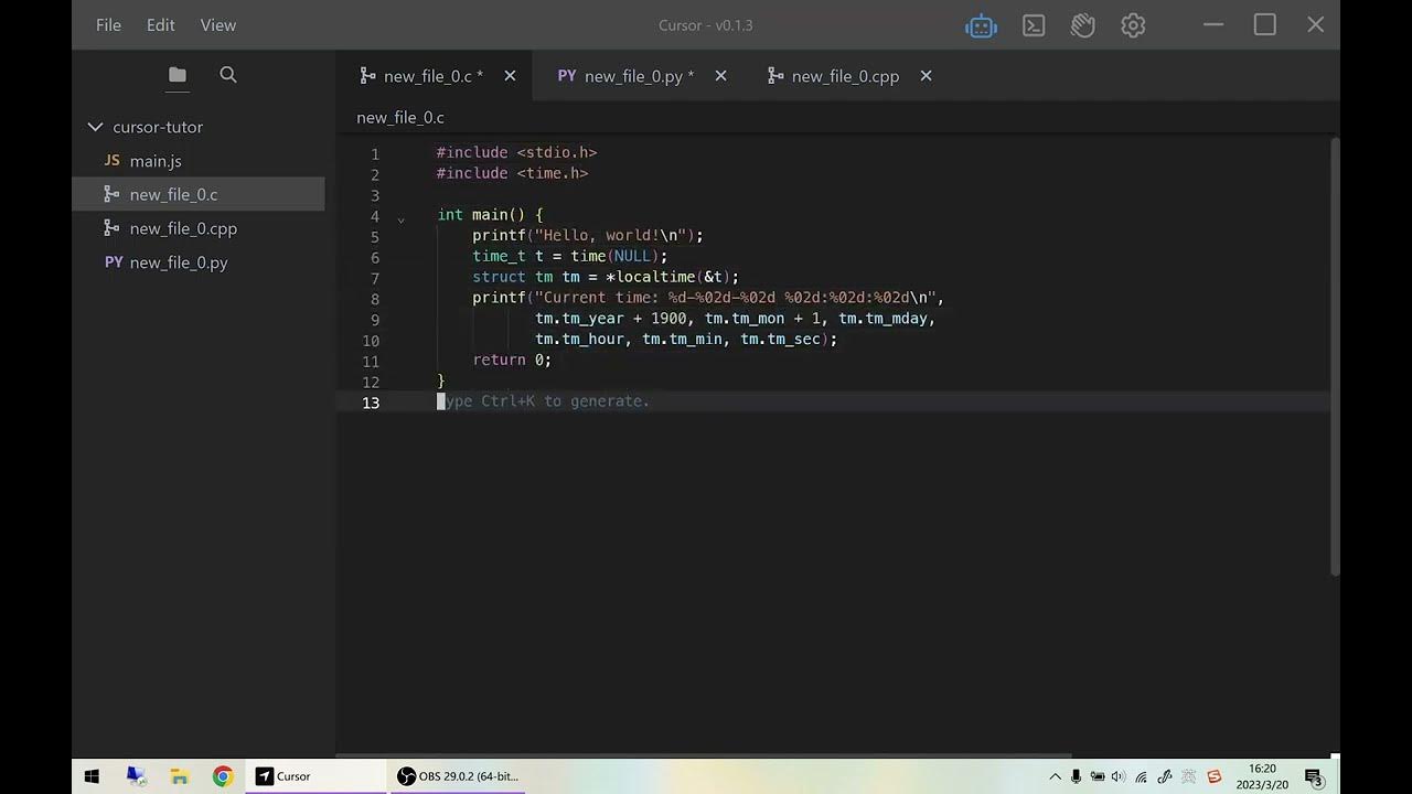 Cursor | GPT-4 | Code Generation - YouTube