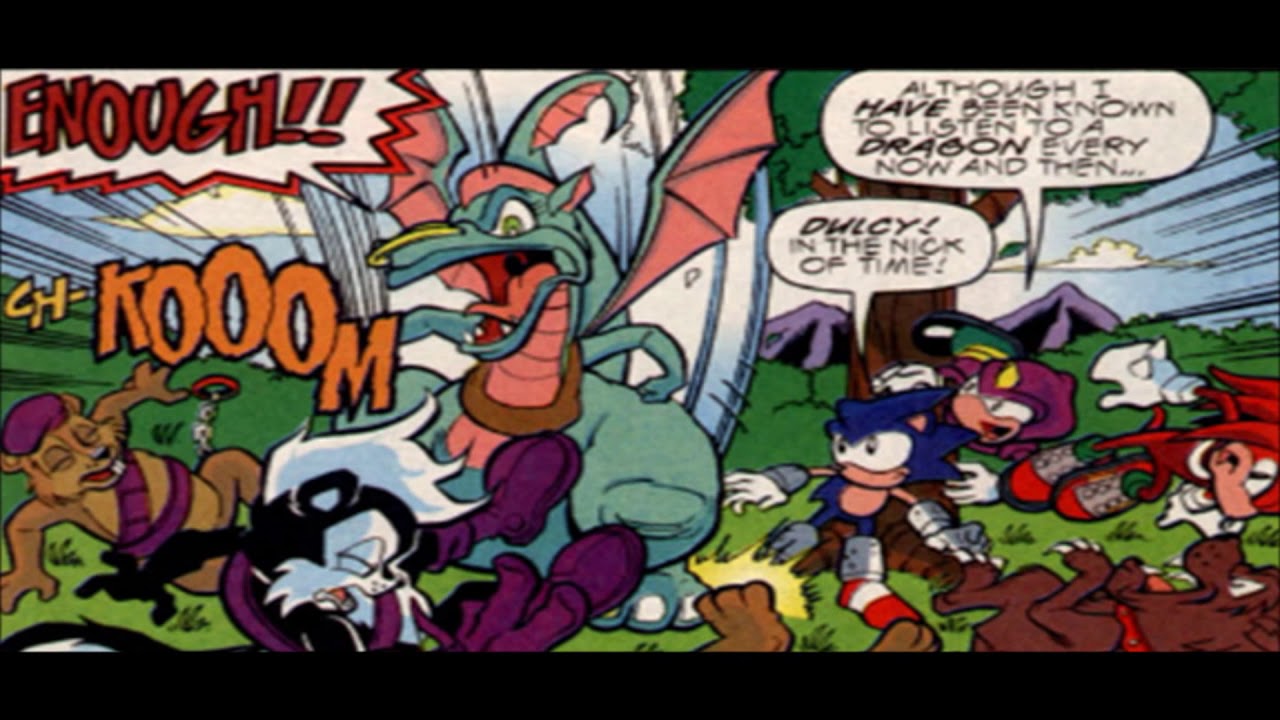 Newbie's Perspective: Sonic Comic Issue 50 Review - YouTube