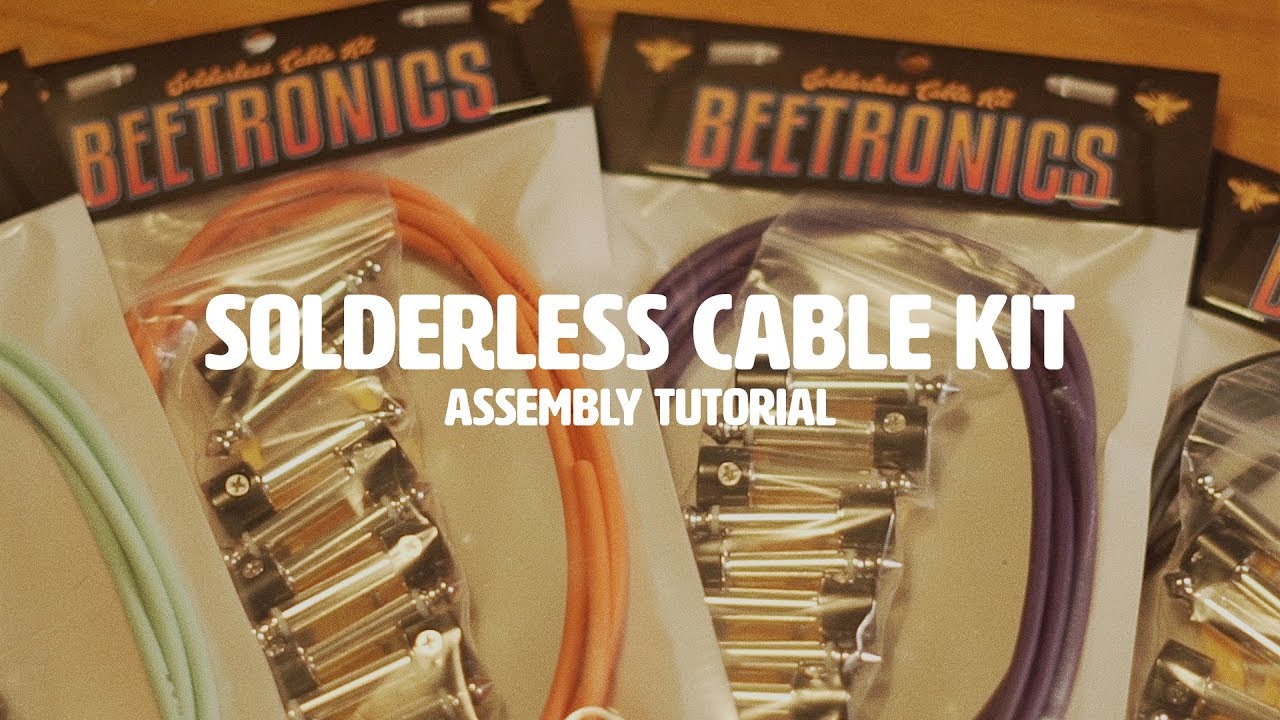 Beetronics - Solderless Cable Kit Assembly Tutorial - YouTube