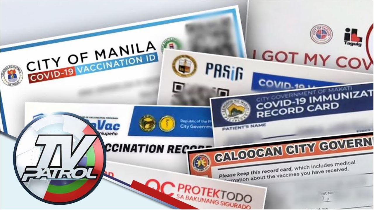 COVID-19 vaccine pass balak gawing digital | TV Patrol - YouTube