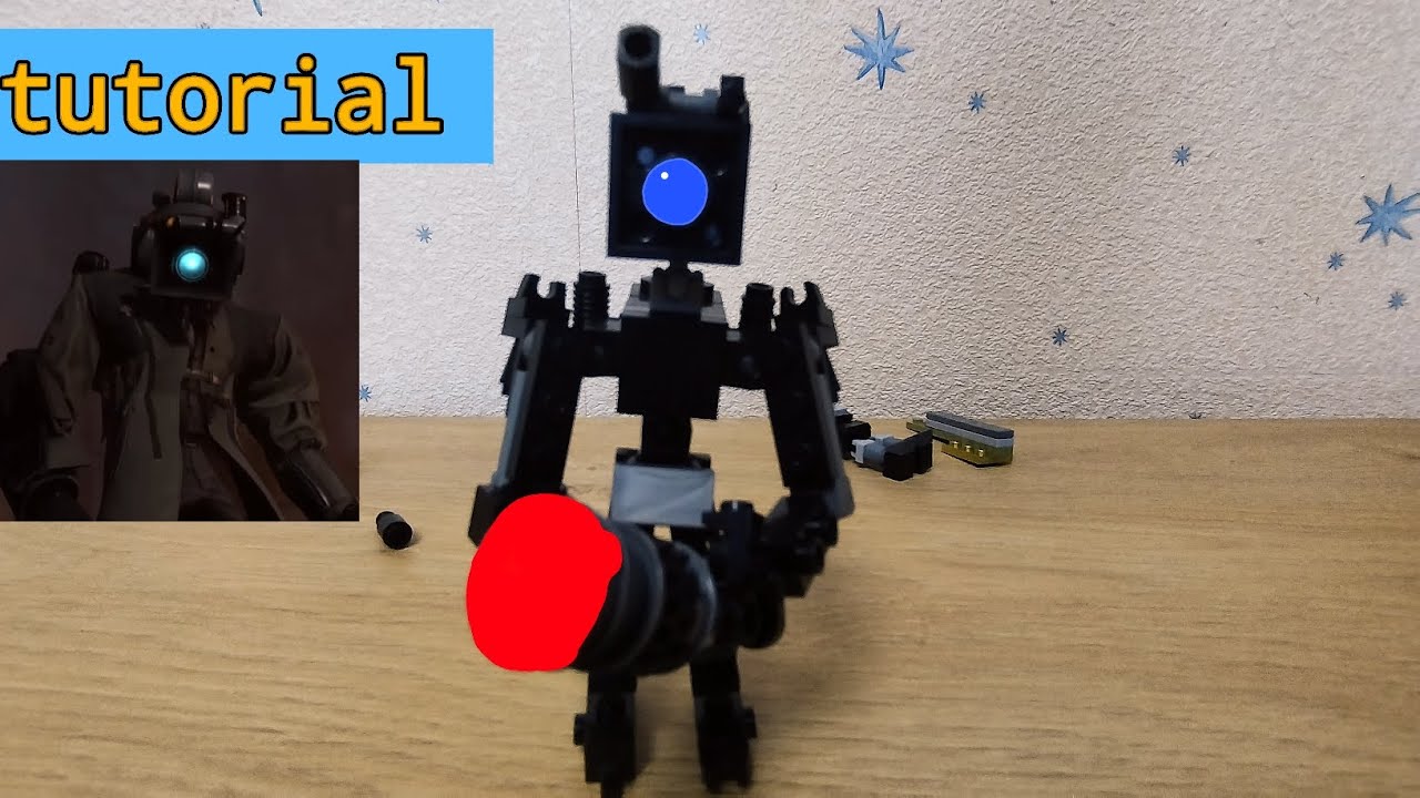 big laser camera man tutorial - YouTube