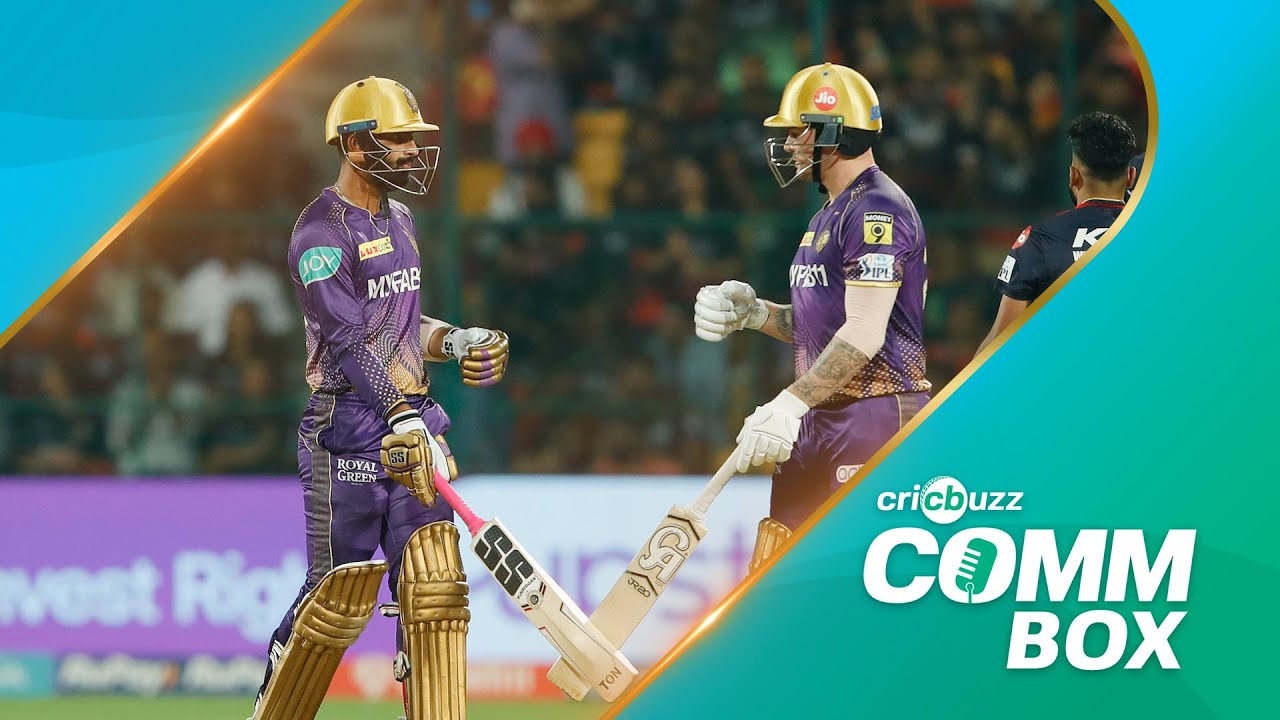 #RCBvKKR | Cricbuzz Comm Box: Match 36: Bangalore v Kolkata, 1st ...