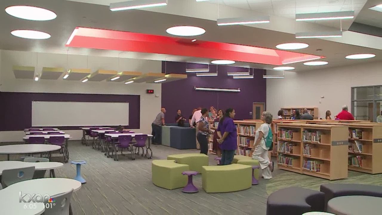 Dell Valle ISD unveils new elementary school - YouTube