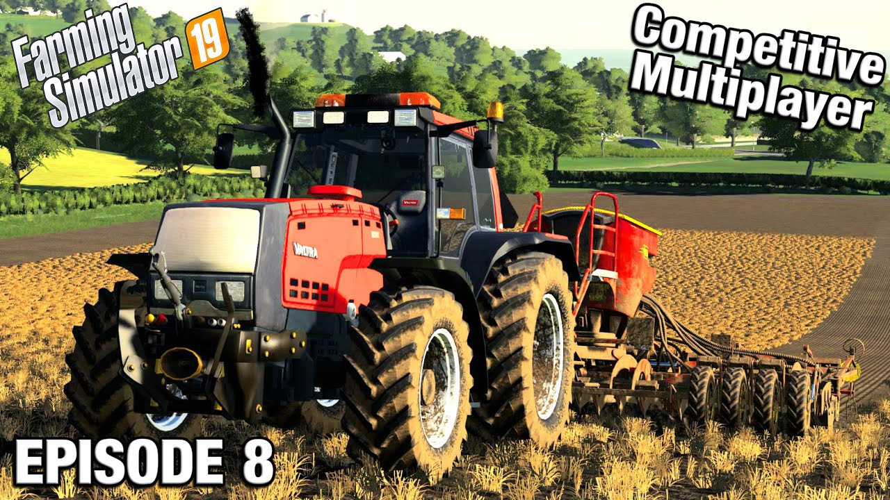 NEW TRACTOR VS STEEP FIELD! Competitive Multiplayer FS19 - The Northern ...