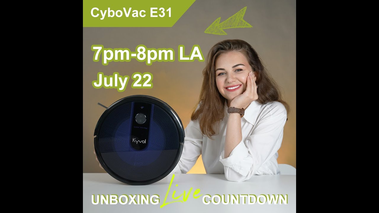 UNBOXING Kyvol CyboVac E31 LIVE - YouTube
