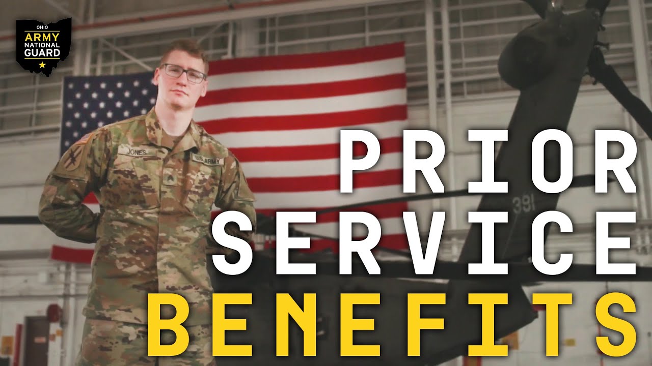 Prior Service Benefits - Ohio Army National Guard - YouTube