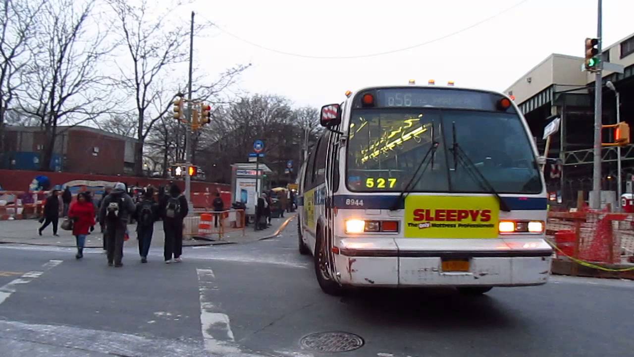 MTA New York City Bus: 1996 Nova Bus RTS #8944 on the Q56 Bus. - YouTube