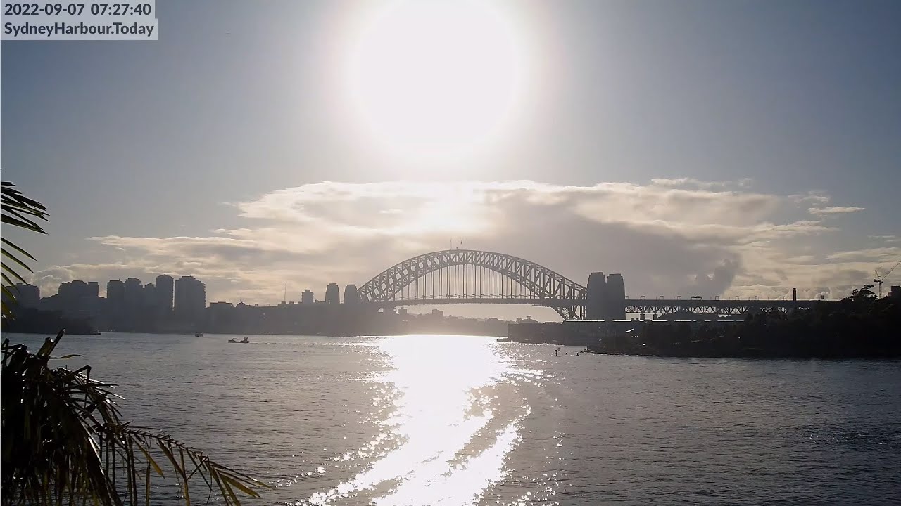Enjoying the world's most beautiful harbour. Sydney Harbour Bridge ...