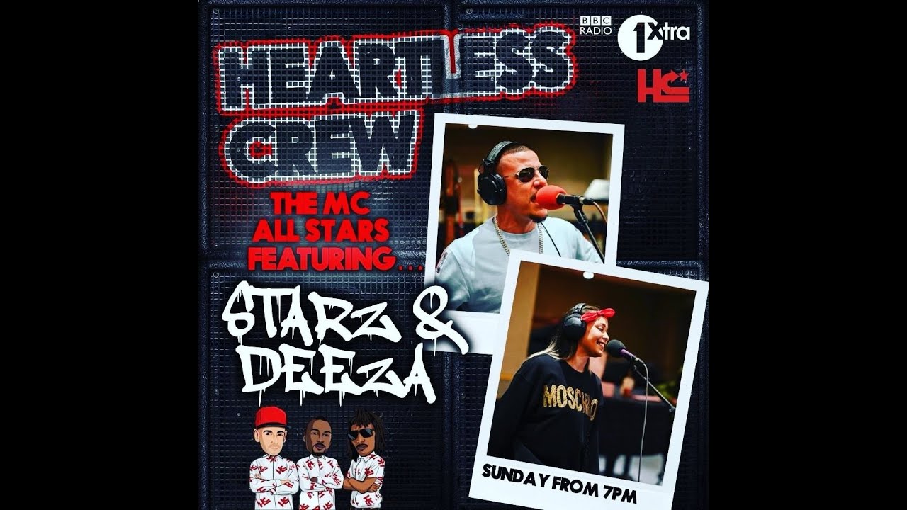 Starz & Deeza BBC Radio 1Xtra with Heartless Crew - YouTube