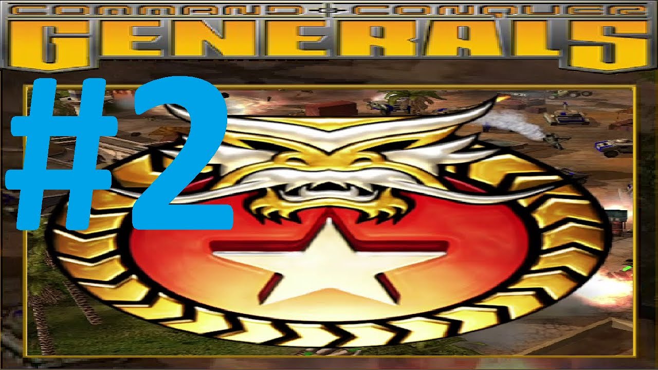 C&C Generals #2 Mission 2 China (Brutal) - YouTube