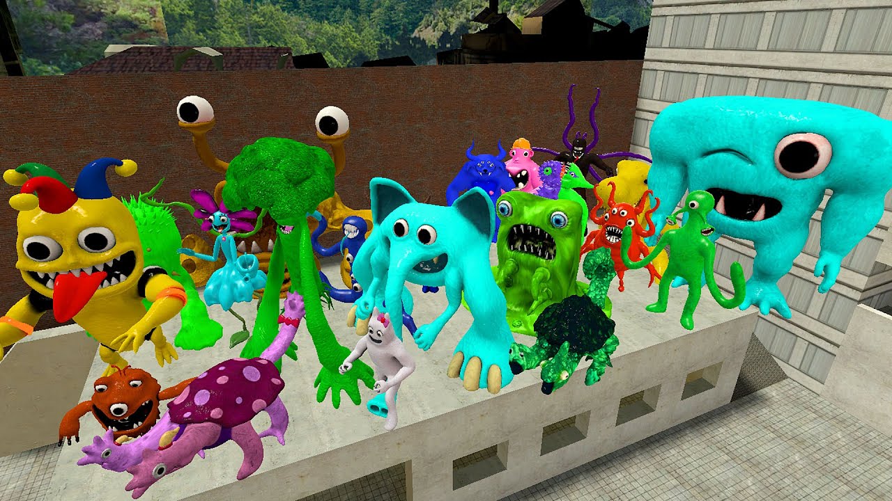 JUMPCARE, OMEGA PUNCH AND SPARTAN KICK ALL NEW GARTEN OF BANBAN 8 in ...