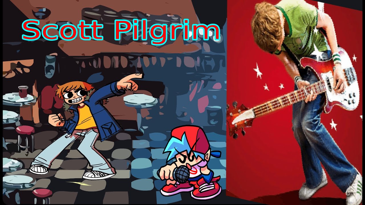 FNF:-) Vs. Scott Pilgrim - YouTube