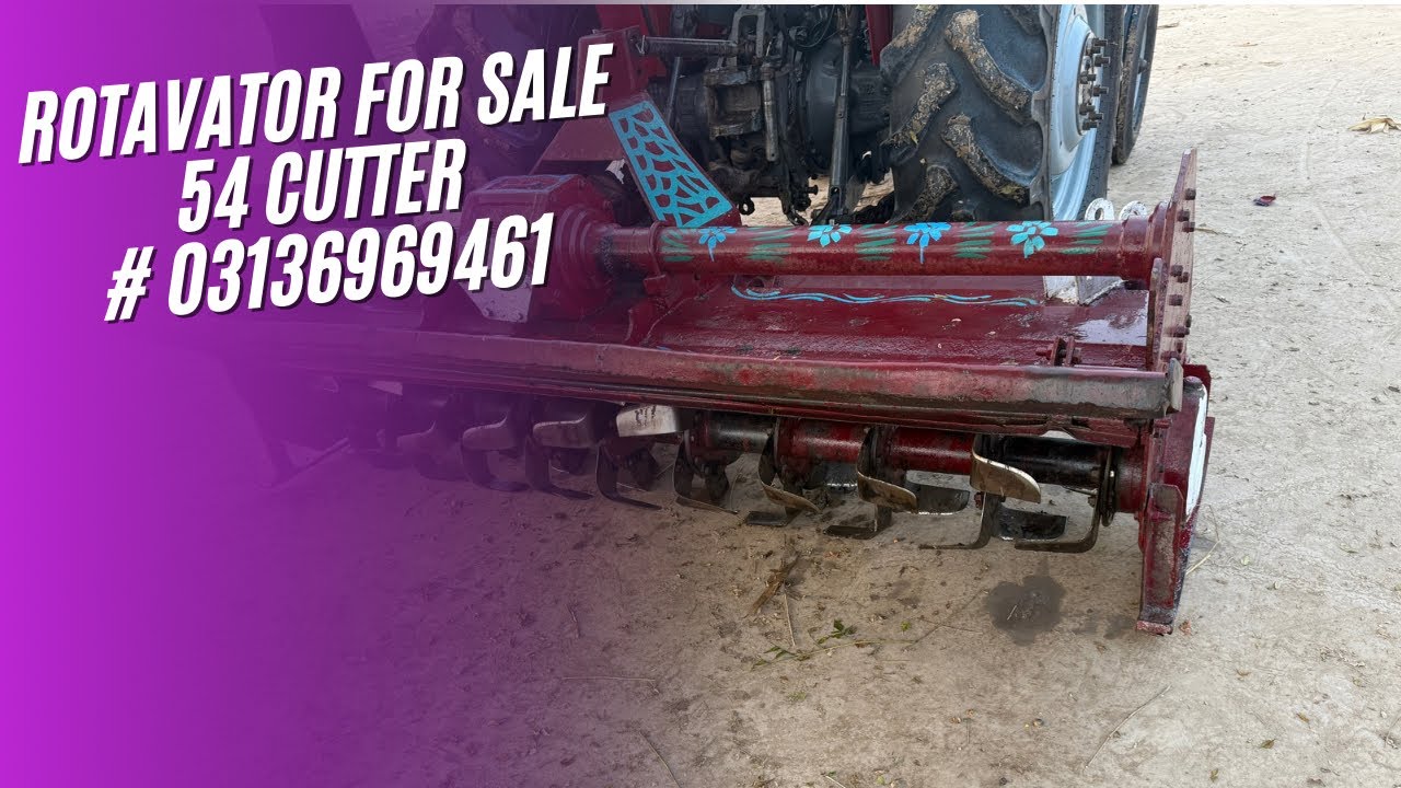 Rotavator for sale 54 cutter new garari set Dala hoa - YouTube