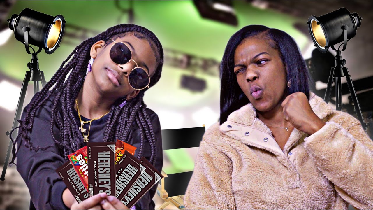 MY AGENT 👩🏽‍💼IS A KID 👧🏽| Will Work For Candy 🍭 🍫🍬🍩!!! - YouTube