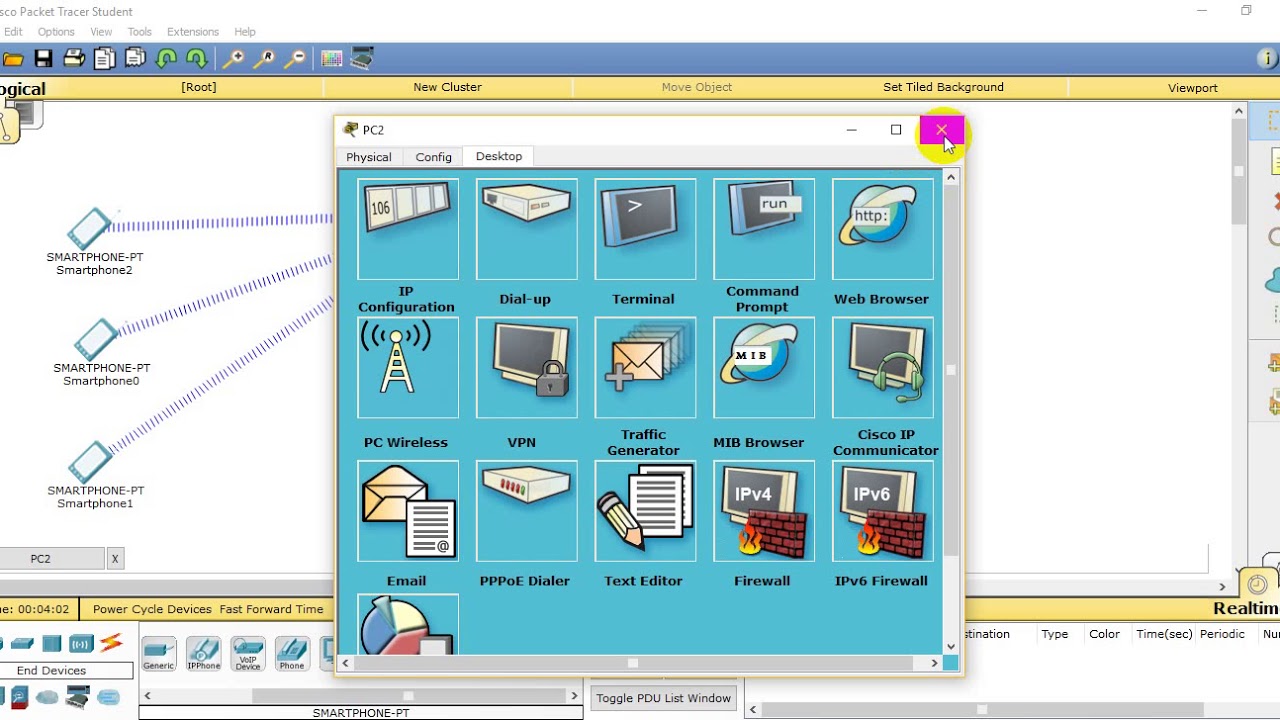 Cisco Packet Tracer Cell Tower - YouTube
