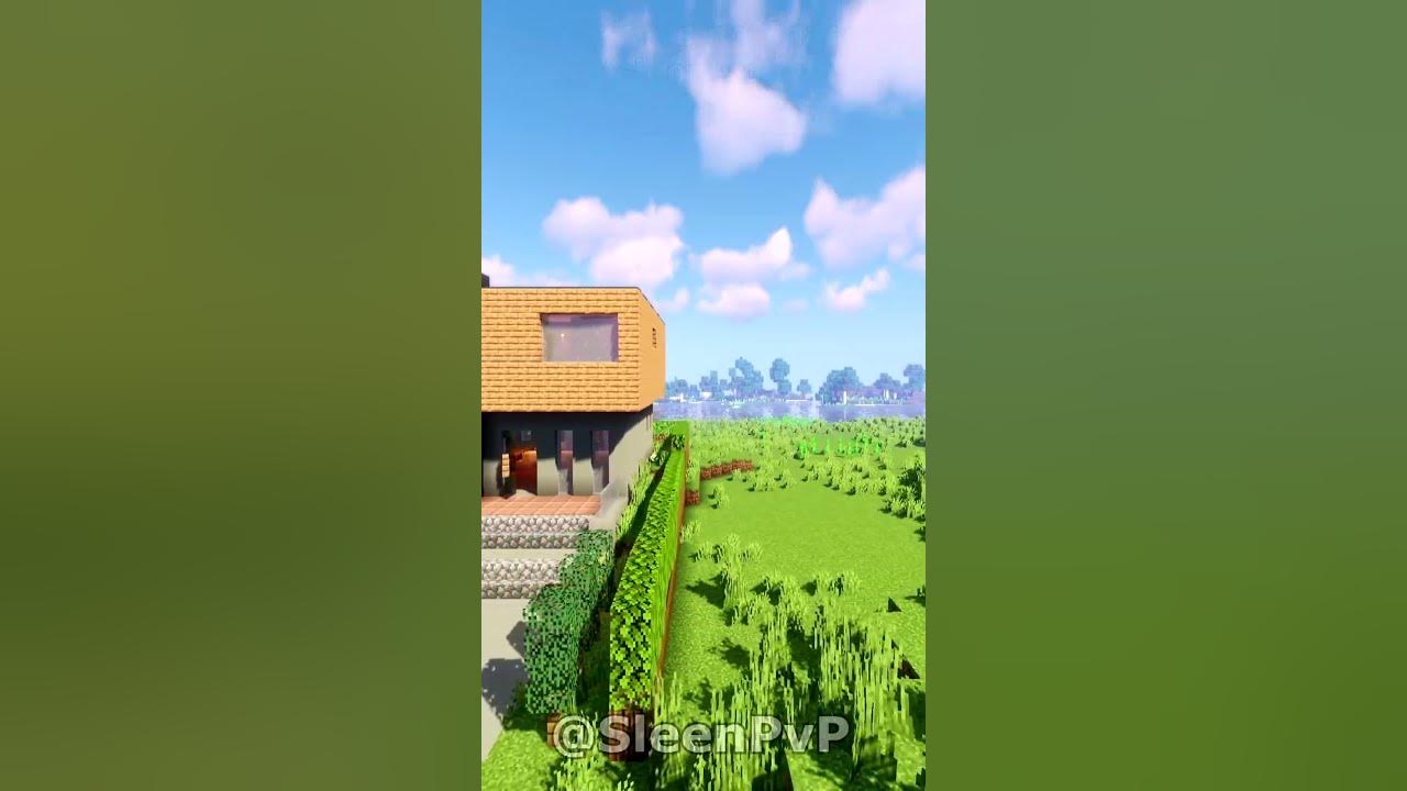 Minecraft which one do you prefer?🤔 Shaders vs No Shaders #shorts - YouTube