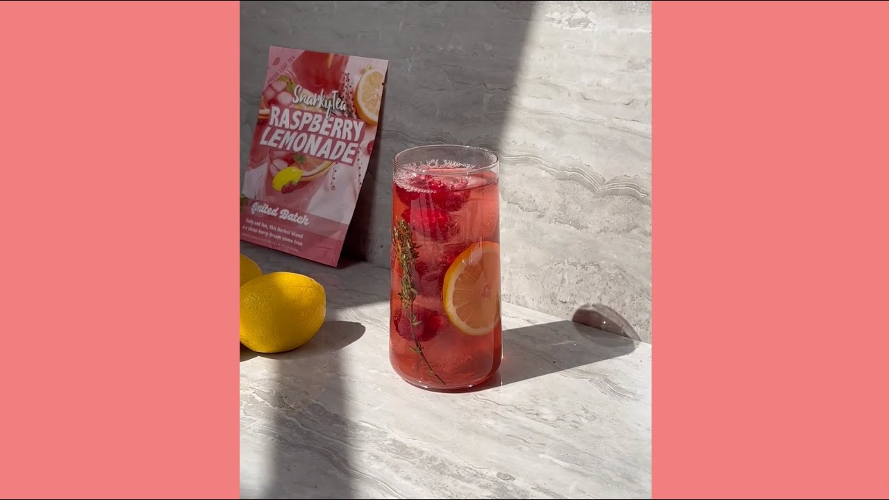 Raspberry Thyme Lemonade - YouTube