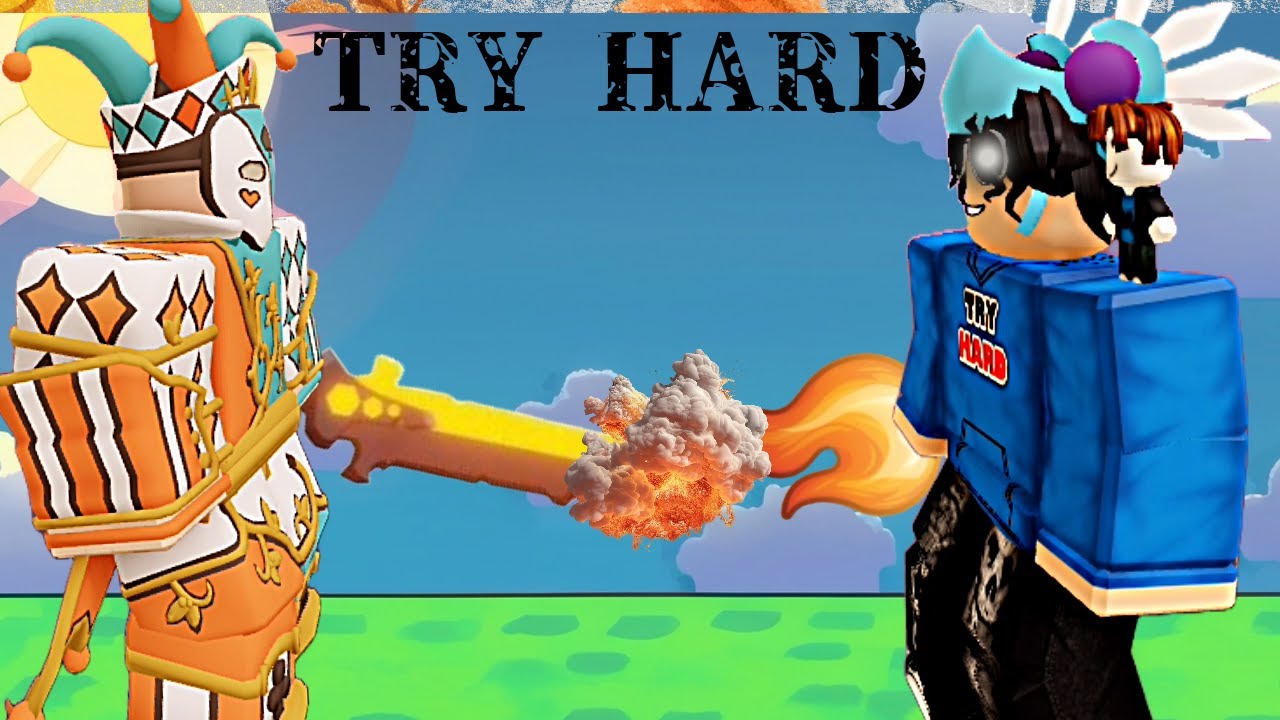 So, I became a Try hard in Roblox Bedwars - YouTube