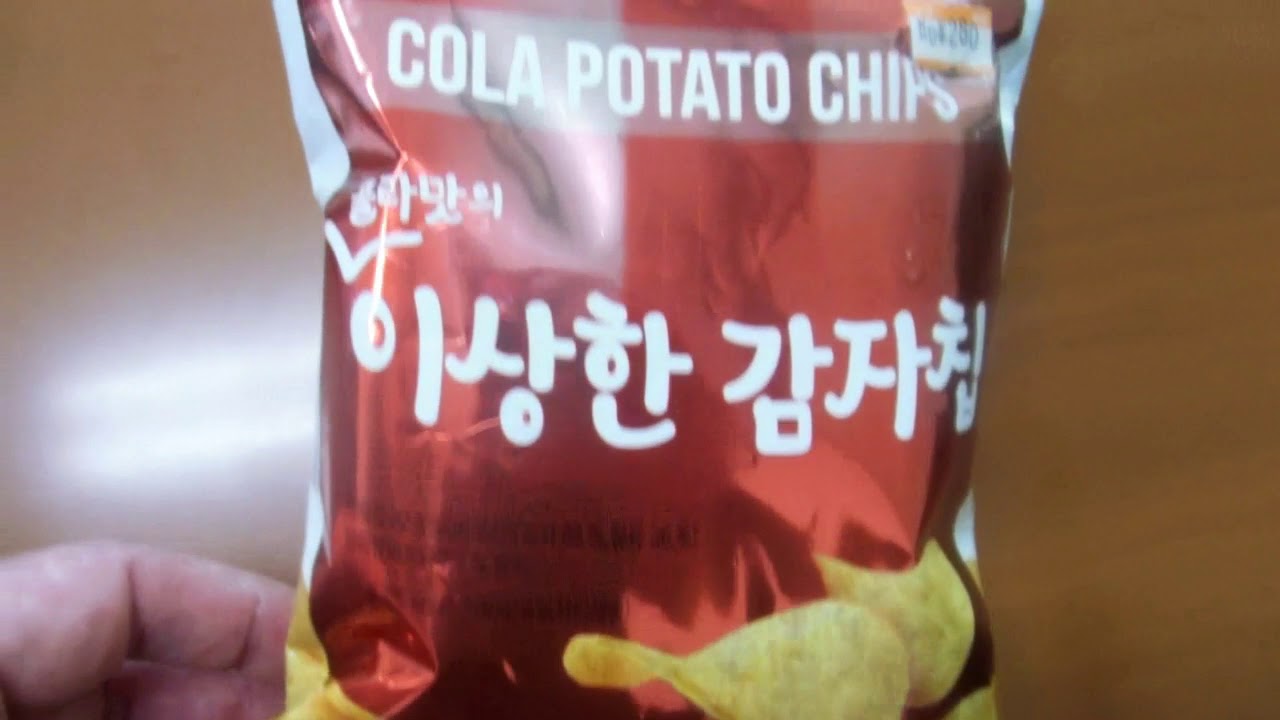 Cola Potato Chips in Japan - YouTube